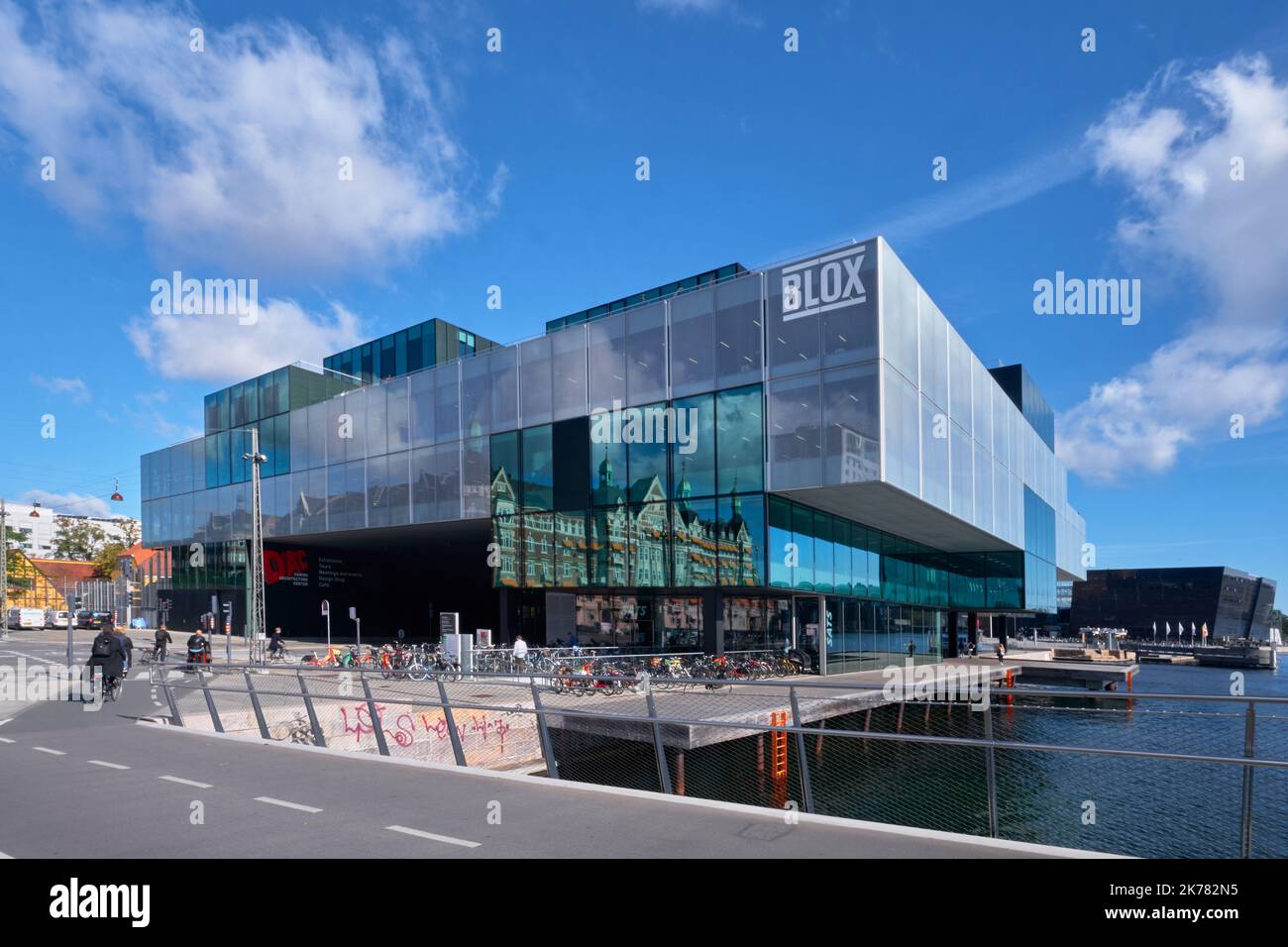 Copenhagen, Denmark - Sept 2022: The BLOX, a new prestige building ...