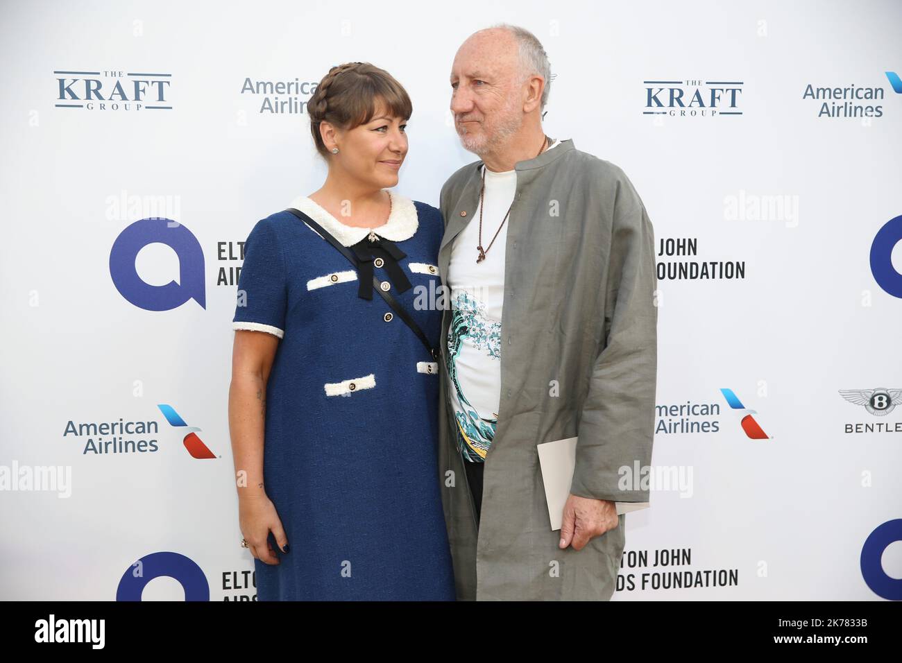 Pande Townshend attending the Elton John Aids Foundation Midsummer ...