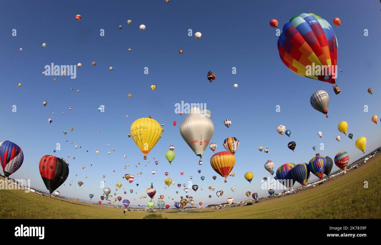Hundreds will attempt to break a world record for the most air balloons ...