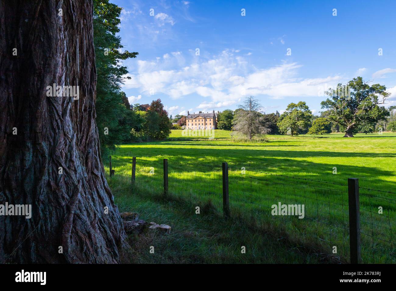 Outside view of Gargunnock House, near Stirling Stock Photo - Alamy