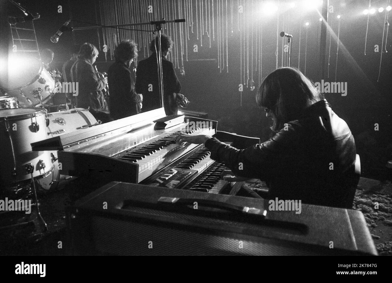 Robert Wyatt from the Soft Machine Group at the Amougies Festival ...