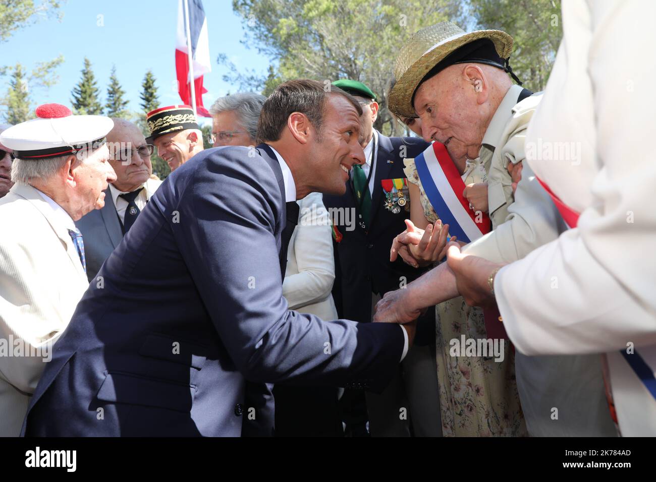 Ceremony marking the 75th anniversary of the Allied landings in ...