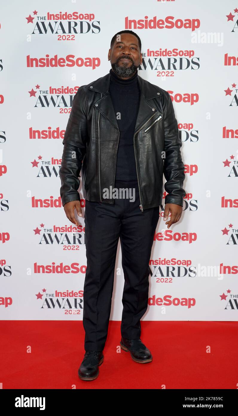 Kevin Mathurin at the Inside Soap Awards at 100 Wardour Street in ...