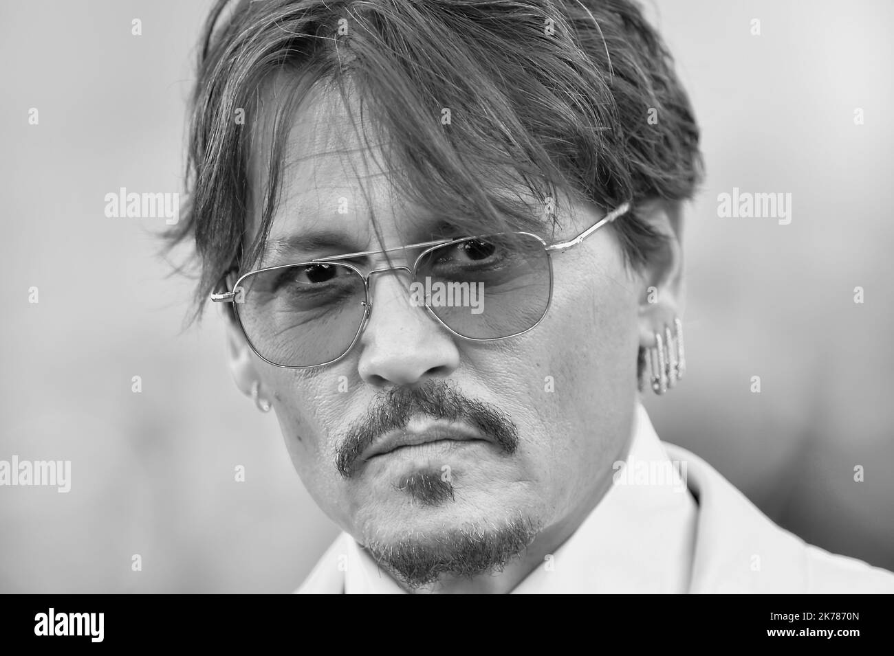 Actor Johnny Depp attends the Waiting For The Barbarians Premiere ...