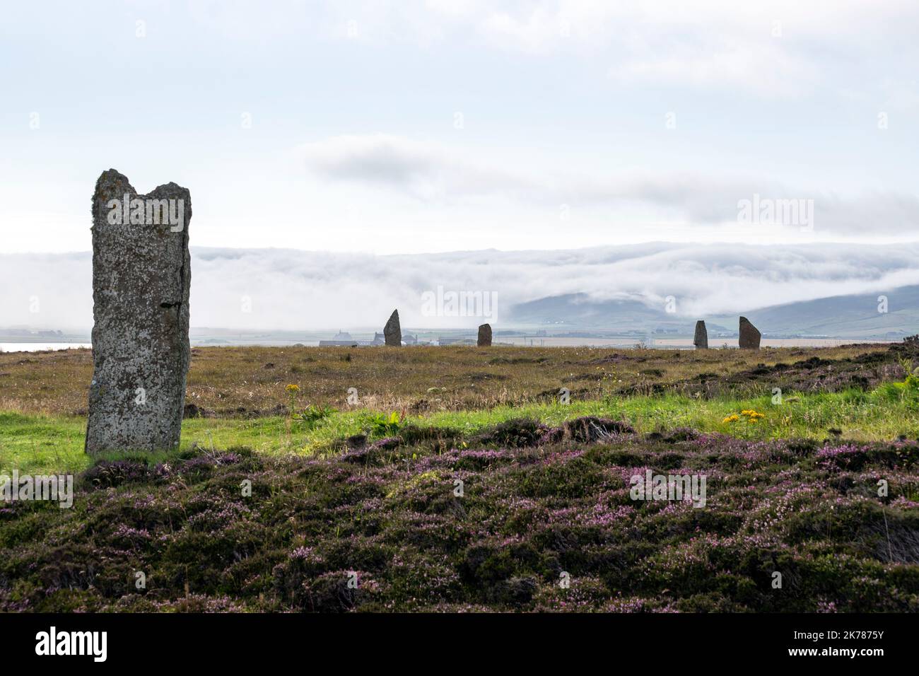 Ring of Brodgar, Neolithic henge and stone circle , Mainland, Orkney ...