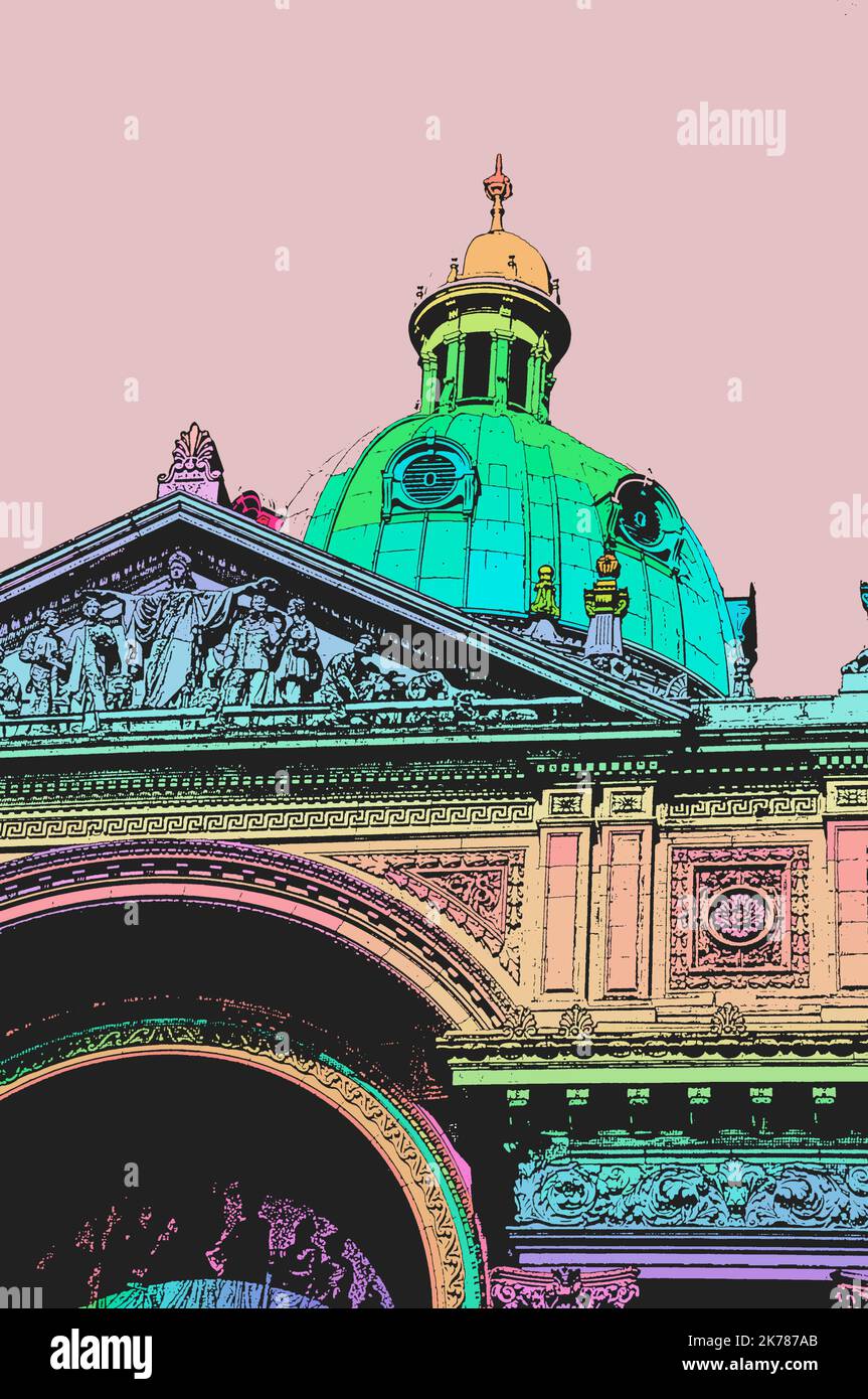 Digital architecture design hi-res stock photography and images - Alamy