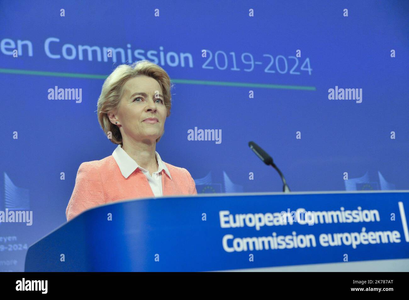 The new president of the European Commission, Ursula Von Der Leyen ...