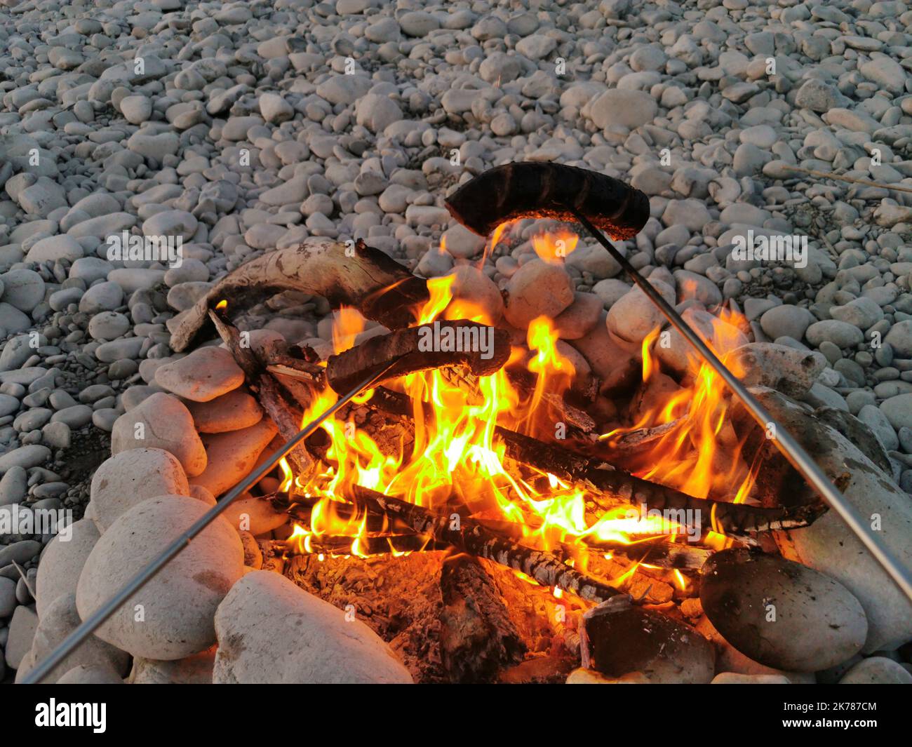 Roast over fire hi-res stock photography and images - Alamy