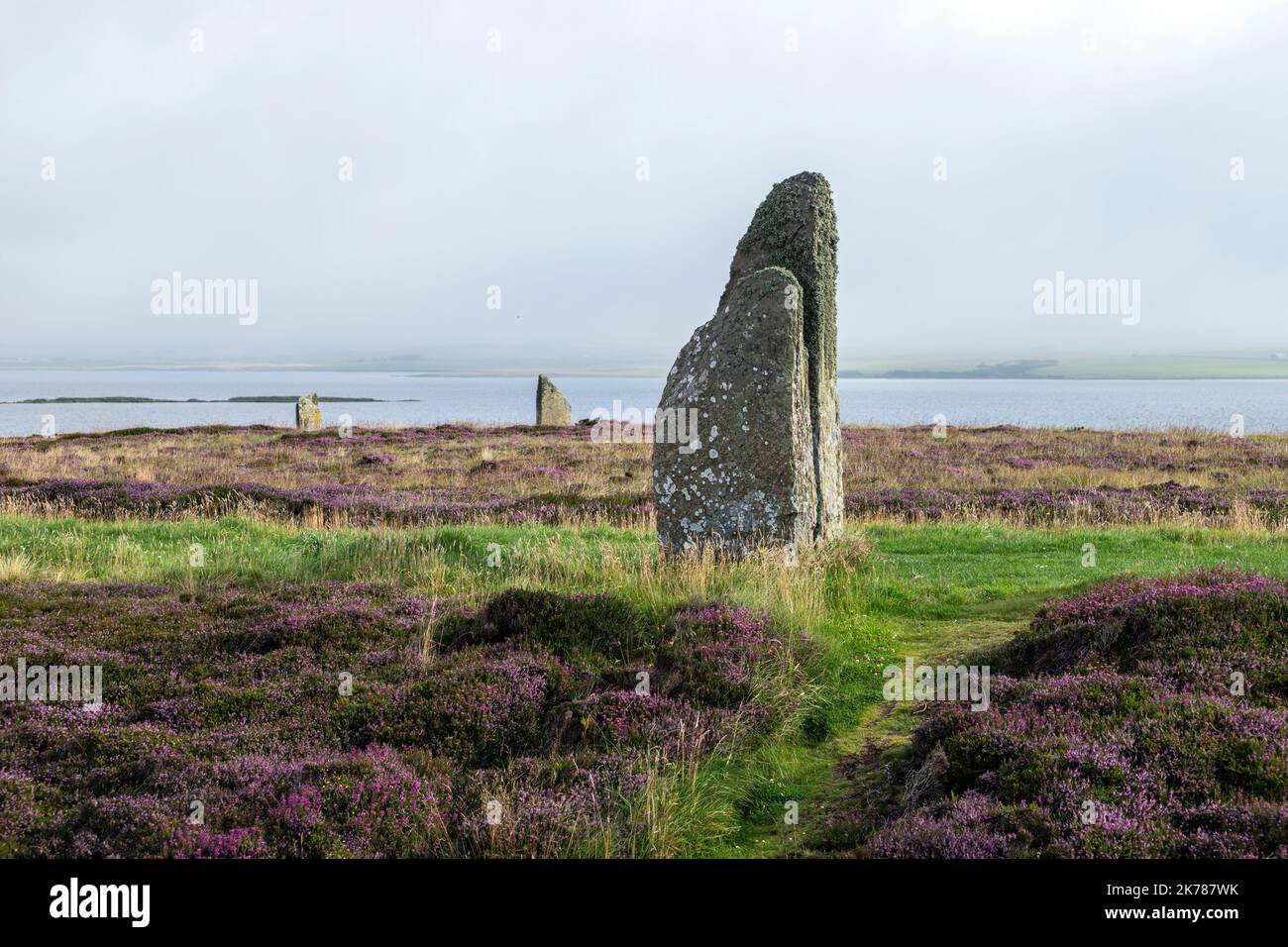 Ring of Brodgar, Neolithic henge and stone circle , Mainland, Orkney ...