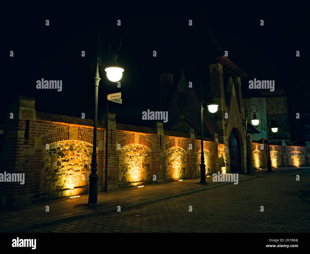 Night illumination lamps hi-res stock photography and images - Alamy