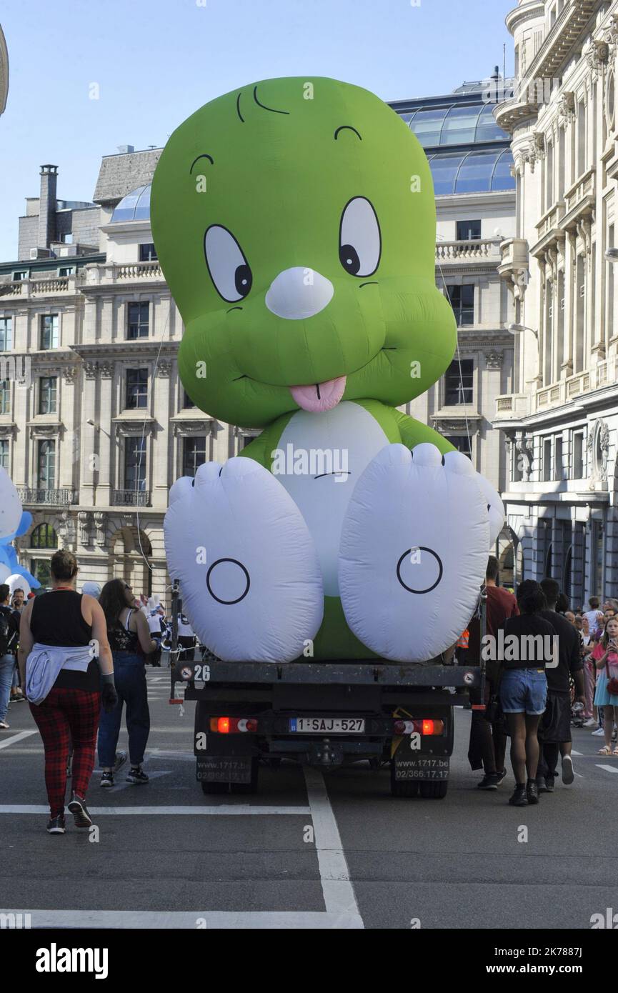 This Sunday took place in Brussels as part of the Comic Strip Festival ...