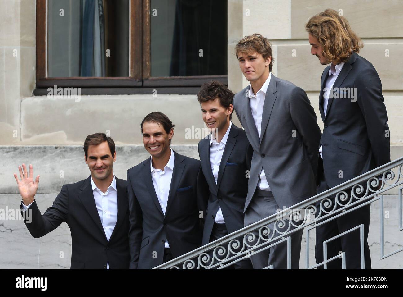 Roger Federer, Raphael Nadal, Borg, and John McEnroe ... meet their ...