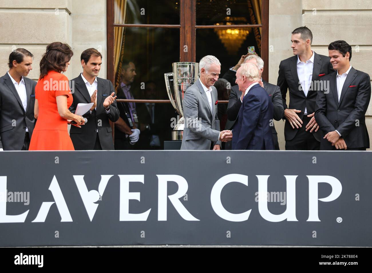 Roger Federer, Raphael Nadal, Borg, and John McEnroe ... meet their ...