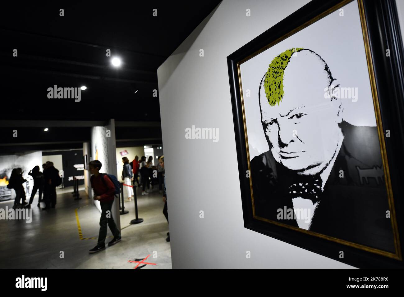 "The World of Banksy : The Immersive Experience" on display in Paris ...