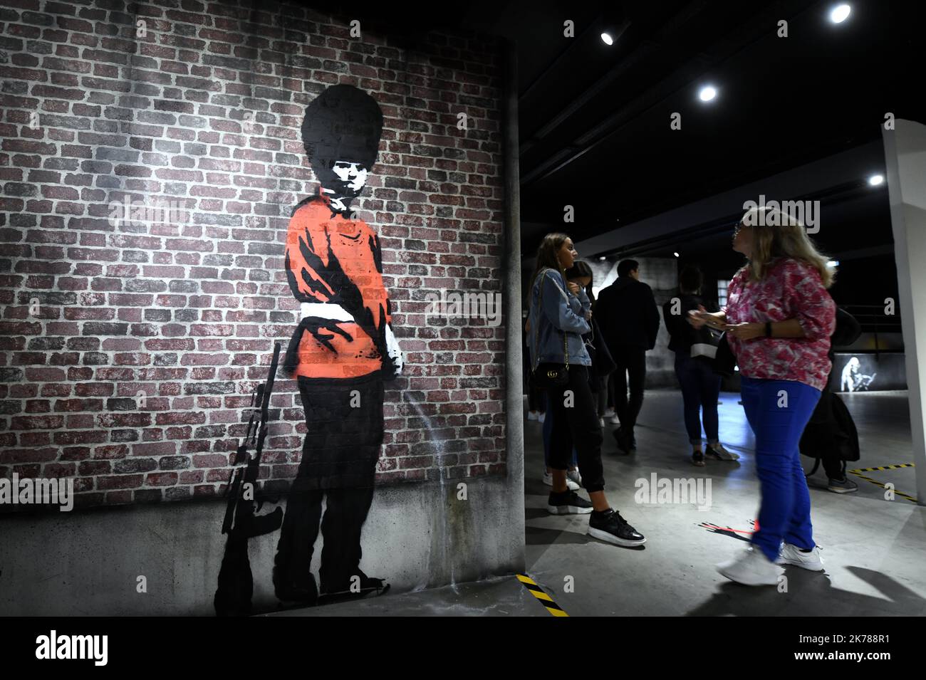 "The World of Banksy : The Immersive Experience" on display in Paris ...