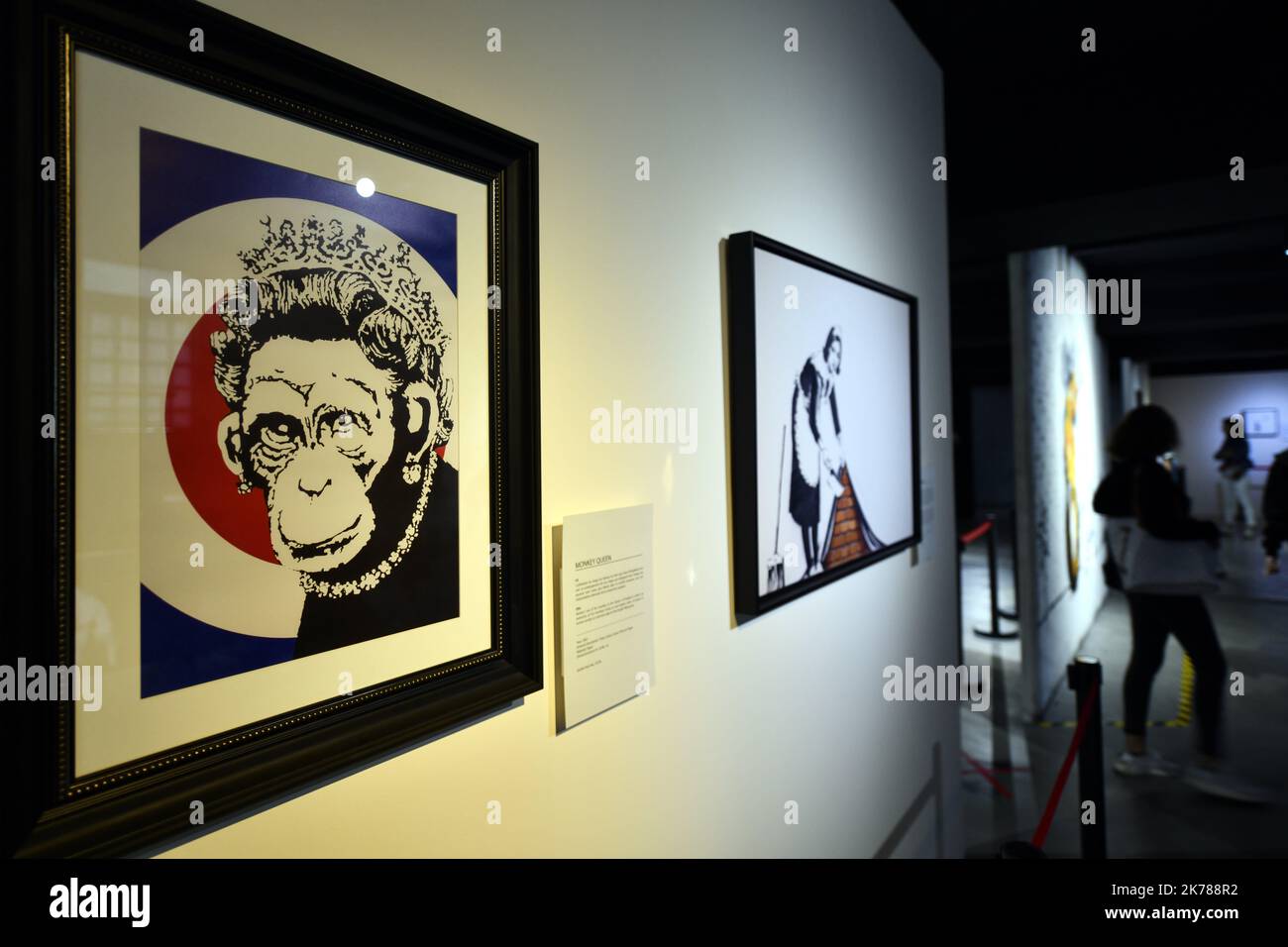 "The World of Banksy : The Immersive Experience" on display in Paris ...