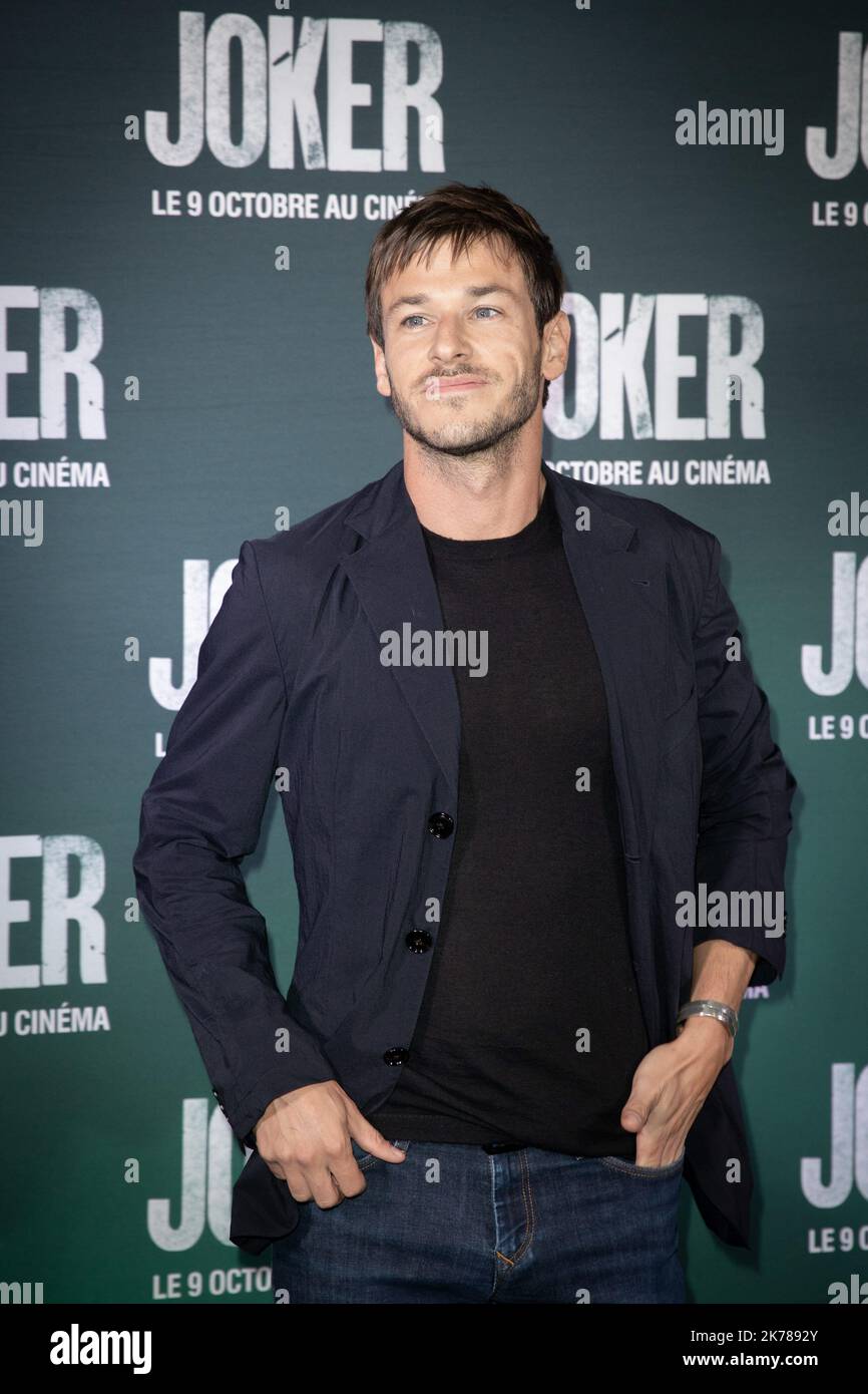 Gaspard Ulliel Photo LP / Fred Dugit - Joker premiere in Paris, France ...