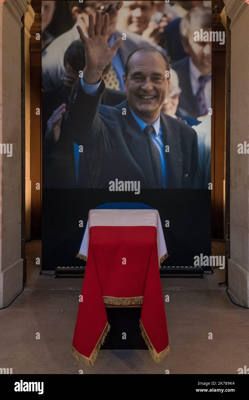 People queue at the entrance of Saint-Louis-des-Invalides Cathedral ...