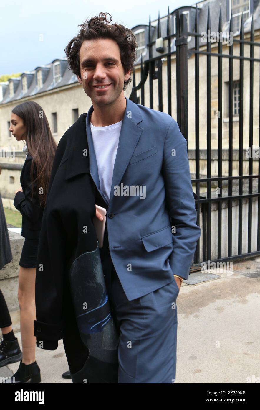 Singer Mika, Michael Holbrook Penniman Jr. attending the Valentino ...