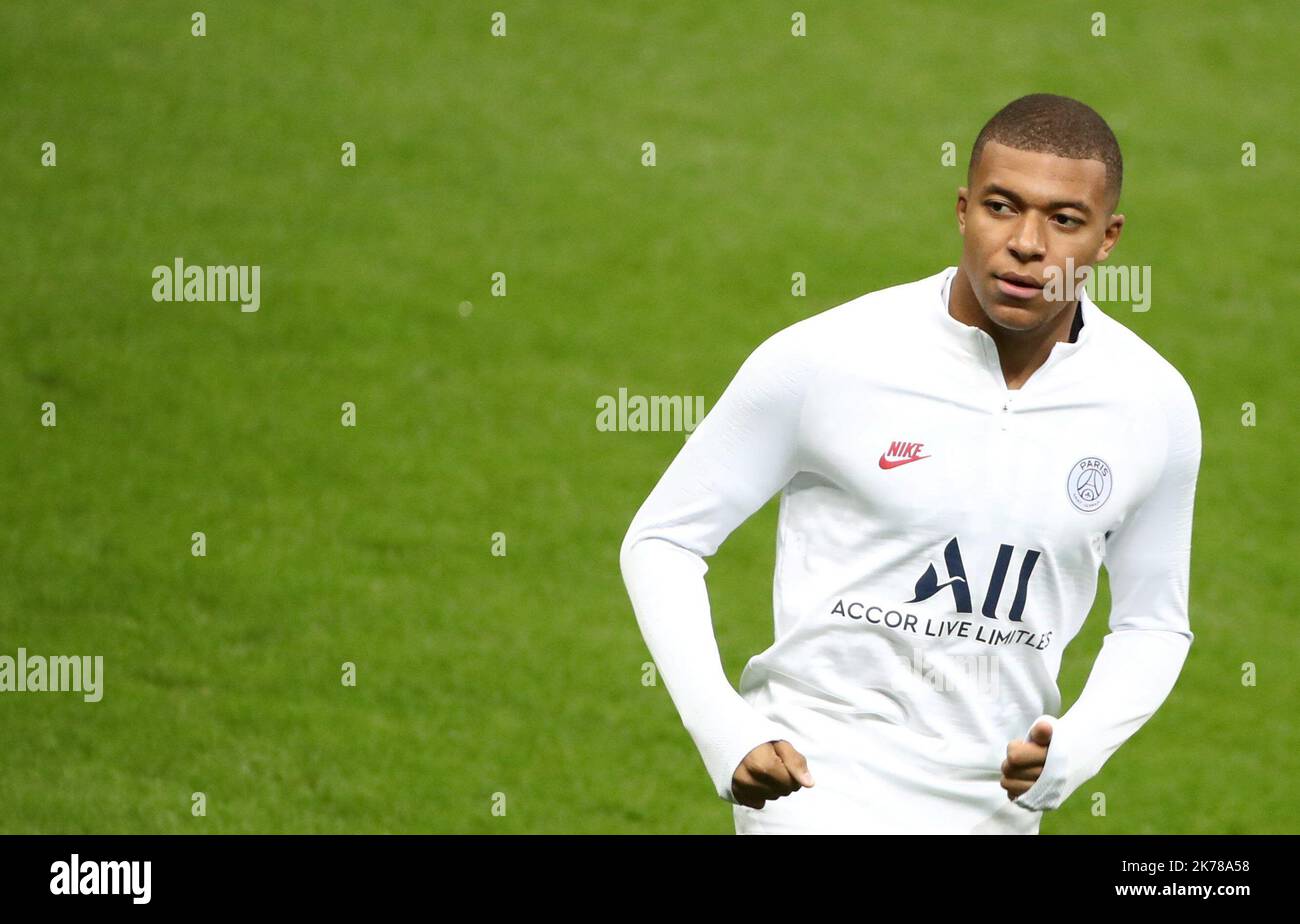 KYLIAN MBAPPE - 30/09/2019 - A day before GALATASARAY - PSG PARIS, team ...