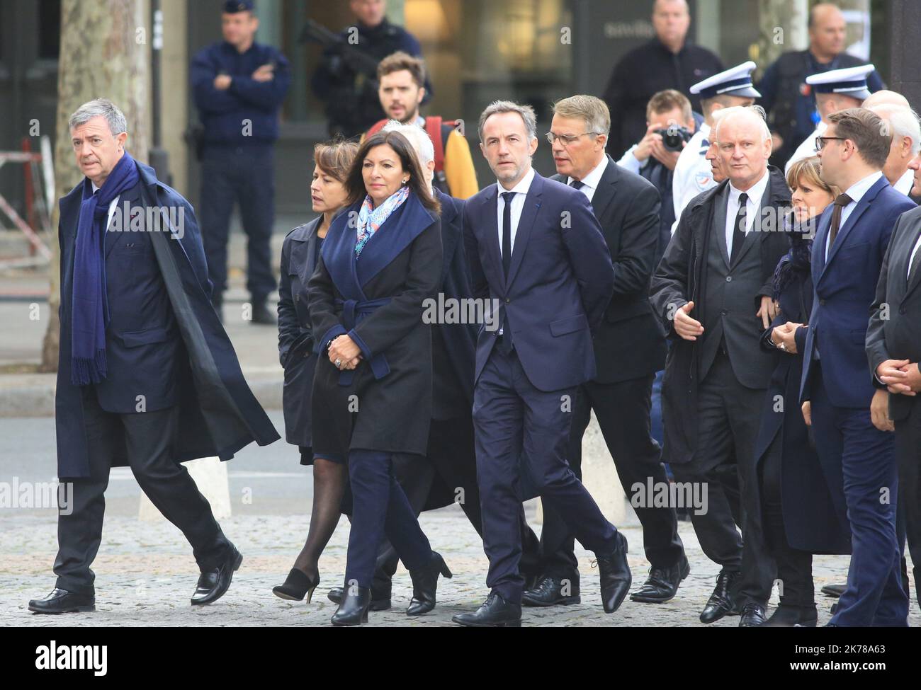 Former French president Jacques Chirac Funeral at the Eglise Saint ...