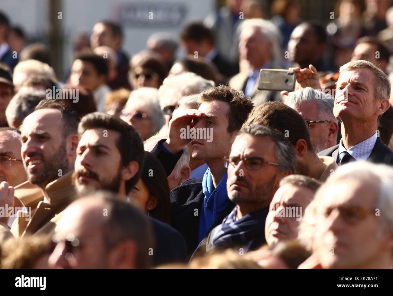Former French president Jacques Chirac Funeral at the Eglise Saint ...