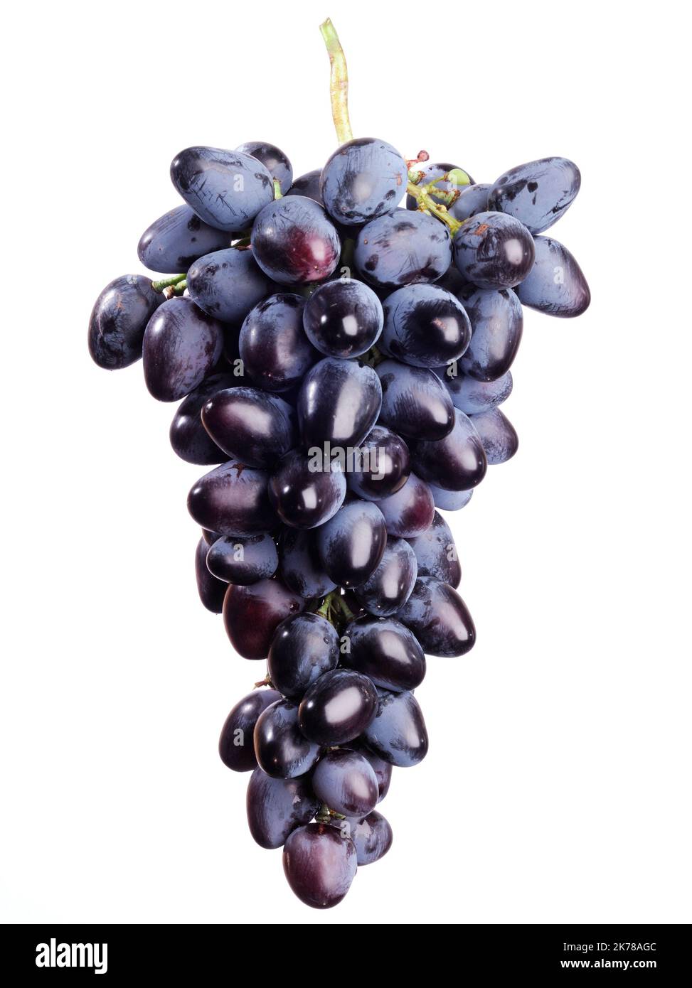 Grape Isolated on a white background Stock Photo - Alamy