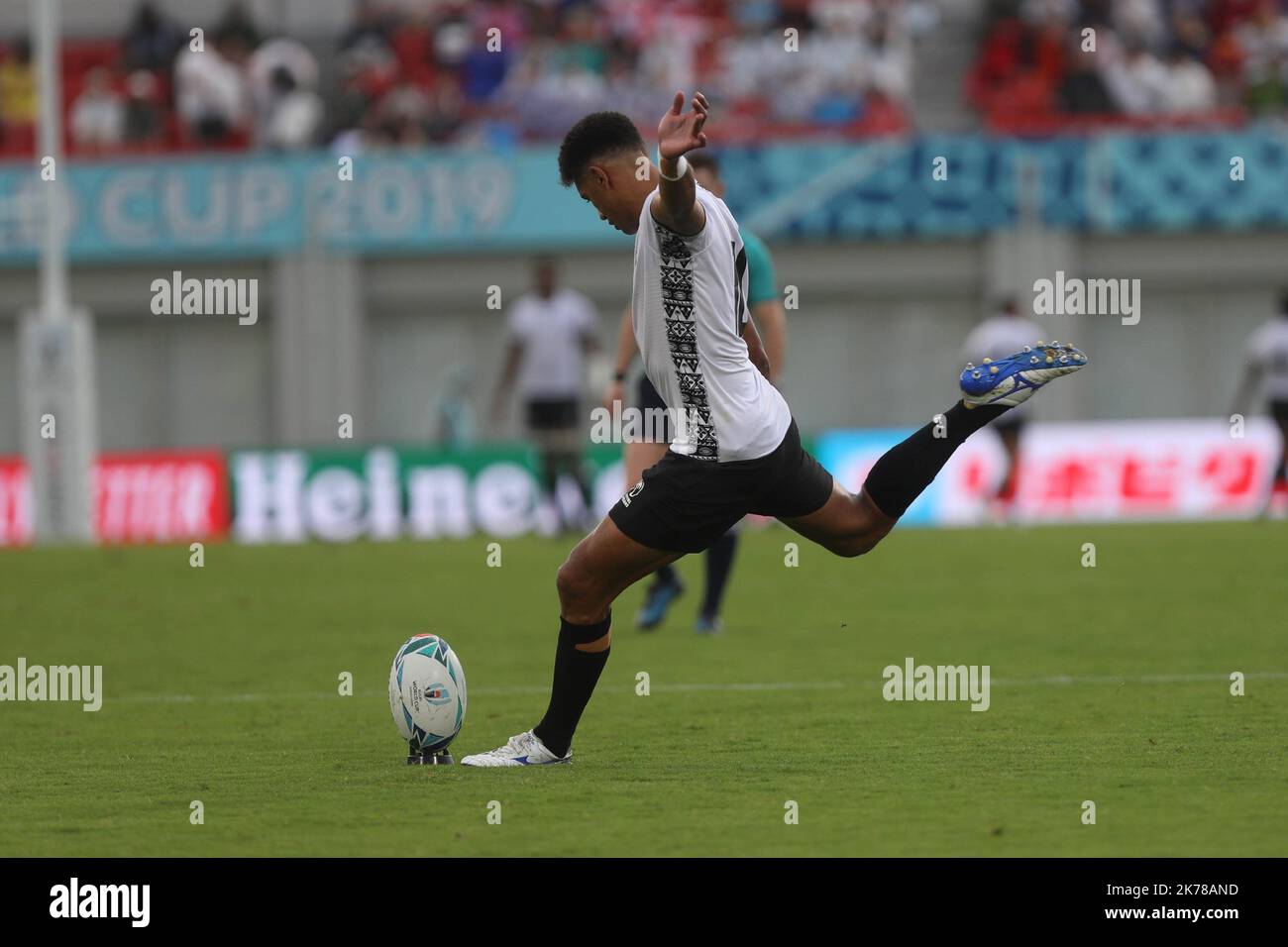 Ben Volavola in Fidji during the World Cup Japan 2019, Pool D rugby ...