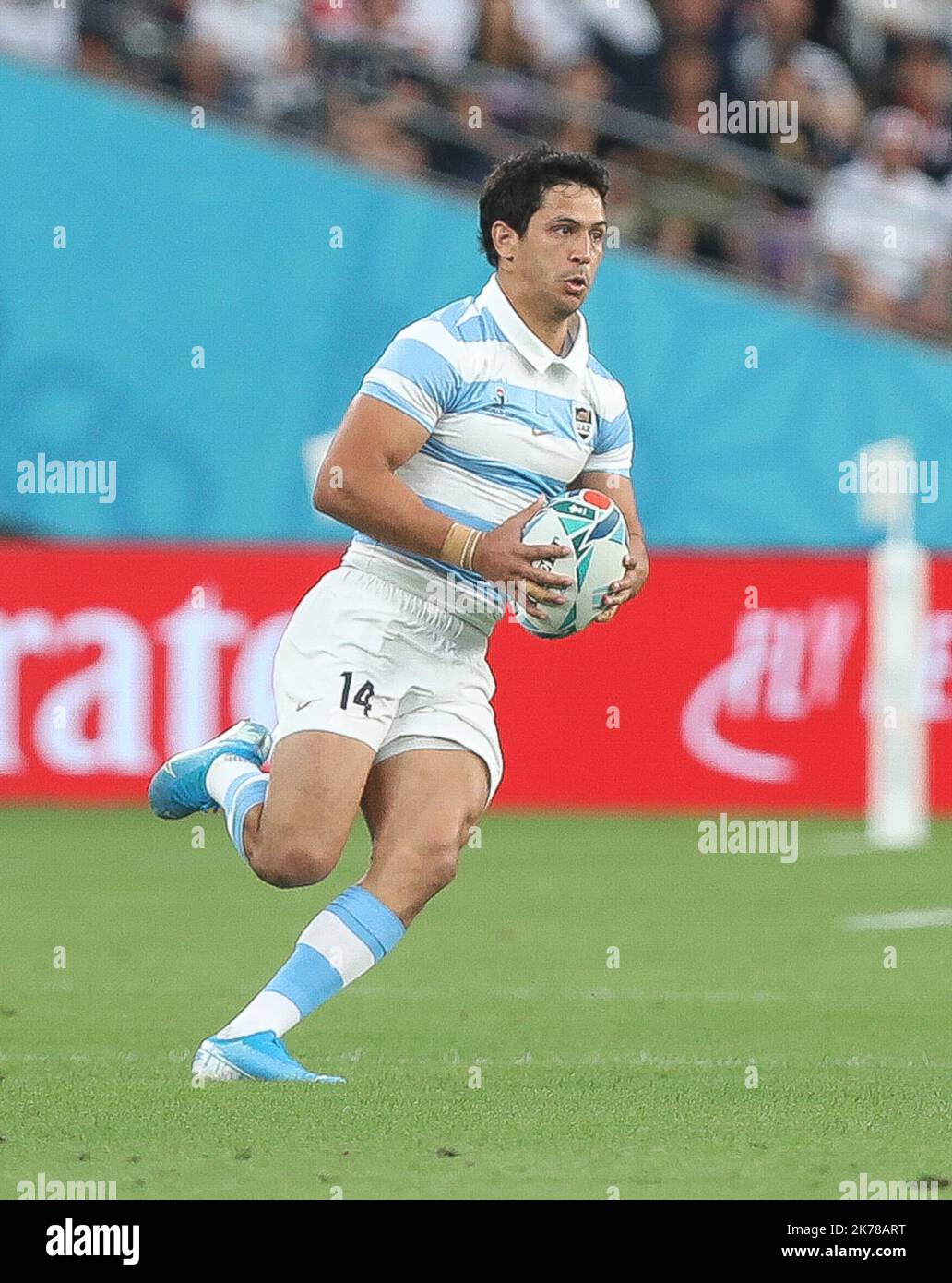 Matias Moroni in Argentina during the World Cup Japan 2019, Pool C ...