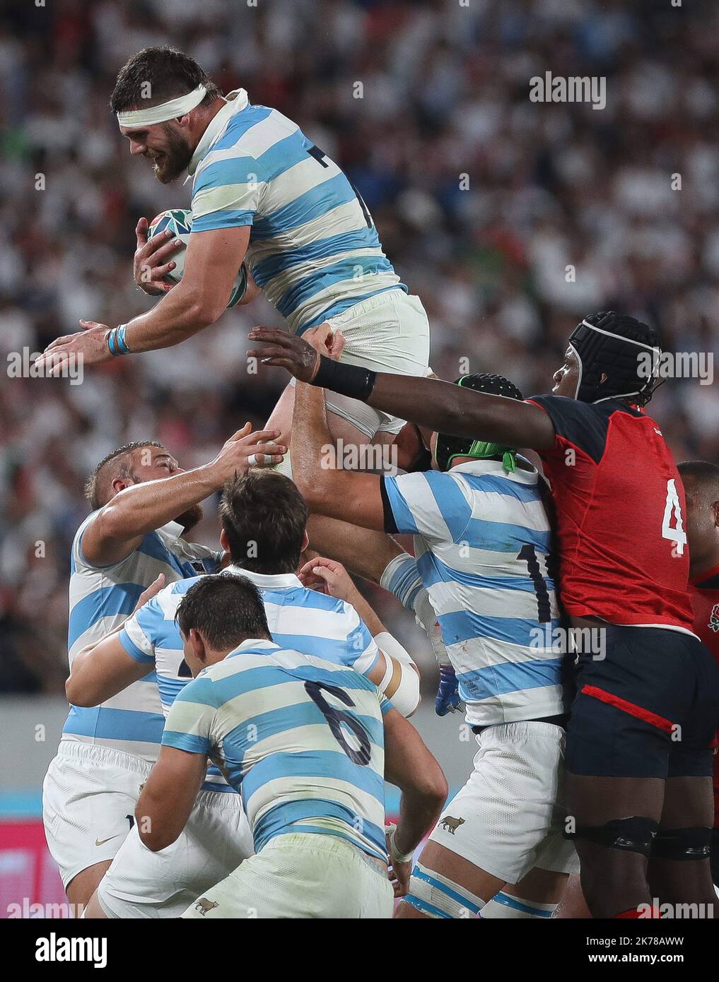 Marcos Kremer in Argentina during the World Cup Japan 2019, Pool C ...