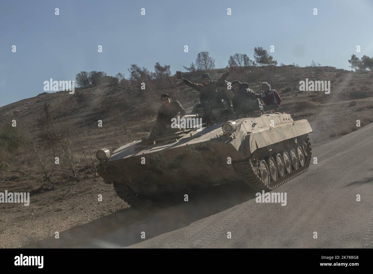 The SDF (Syrian Democratic Forces) with YPG (kurds) took back the ...