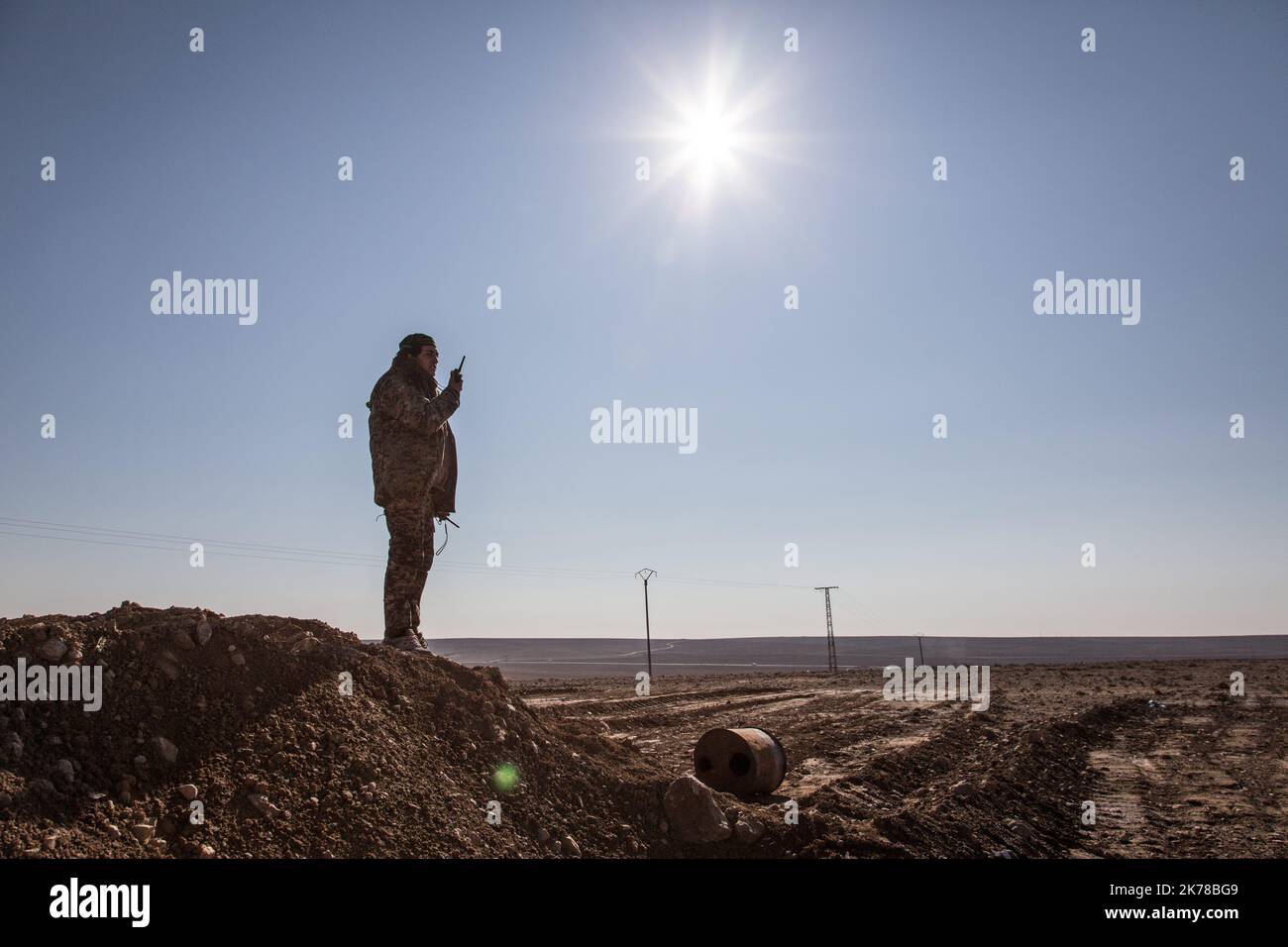 The SDF (Syrian Democratic Forces) with YPG (kurds) took back the ...