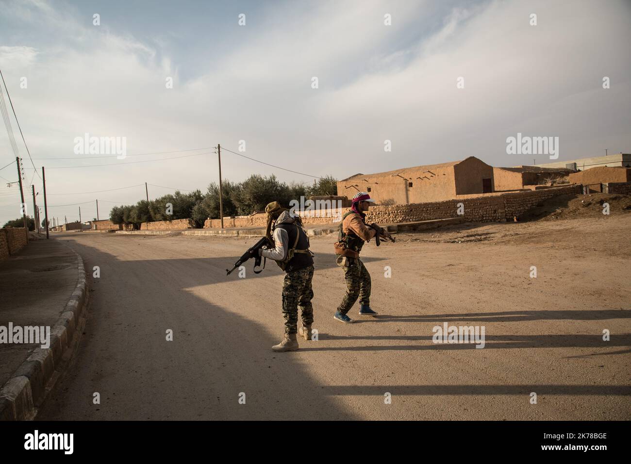 The SDF (Syrian Democratic Forces) with YPG (kurds) took back the ...