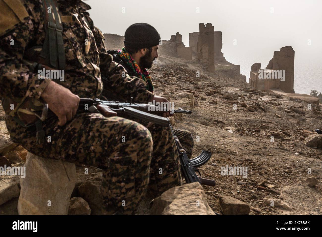 The SDF (Syrian Democratic Forces) with YPG (kurds) took back the ...