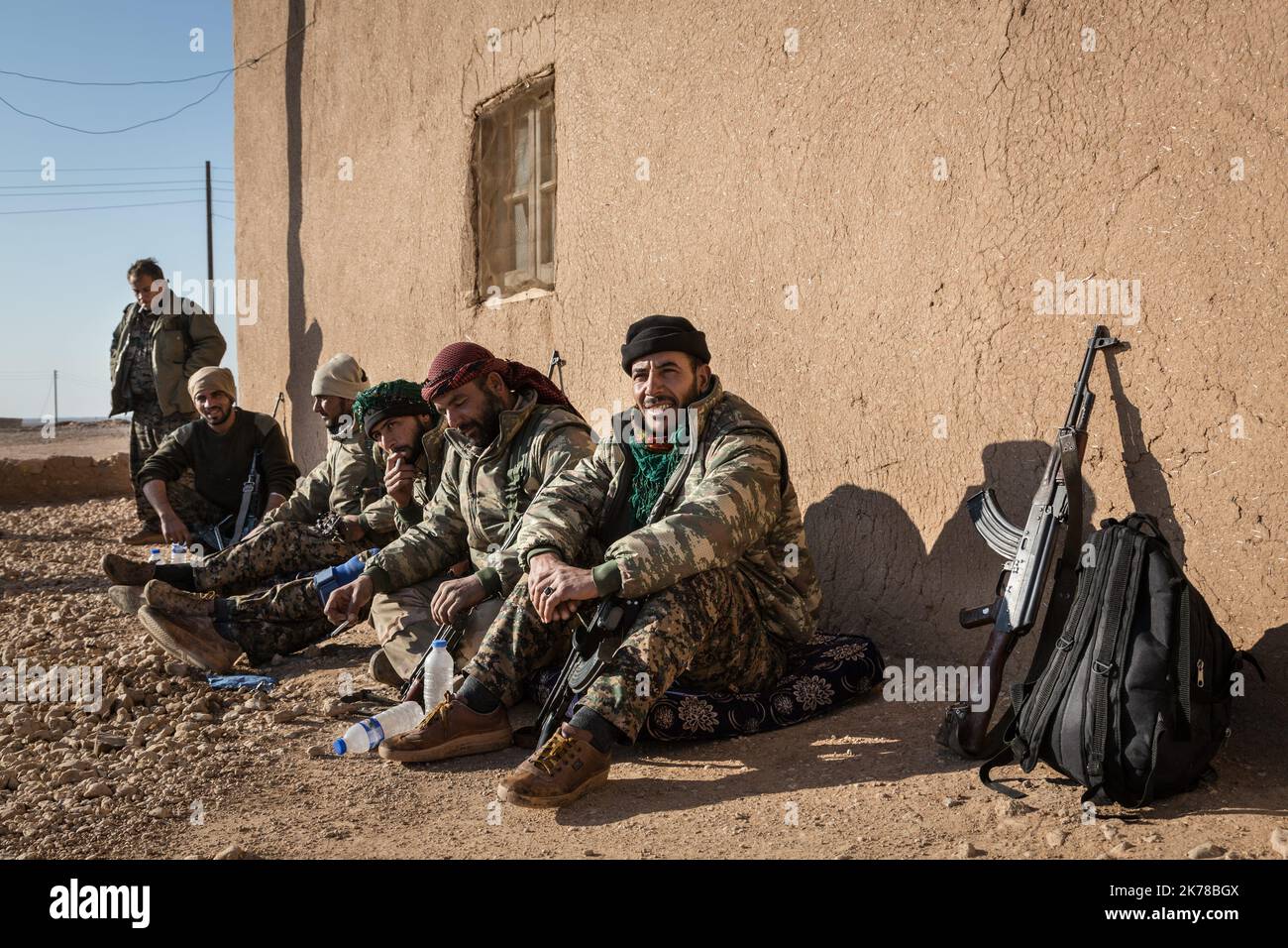 The SDF (Syrian Democratic Forces) with YPG (kurds) took back the ...