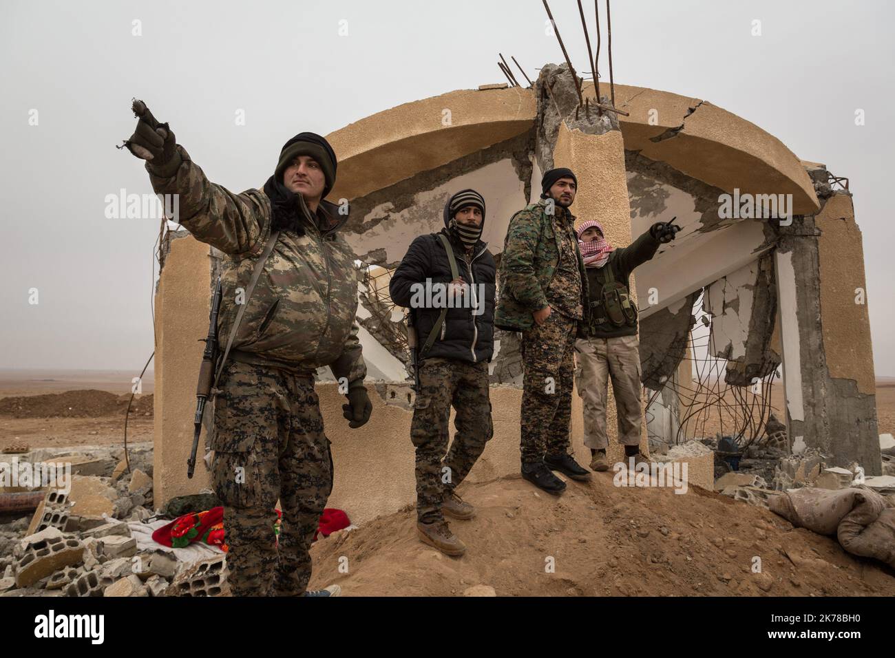 The SDF (Syrian Democratic Forces) with YPG (kurds) took back the ...