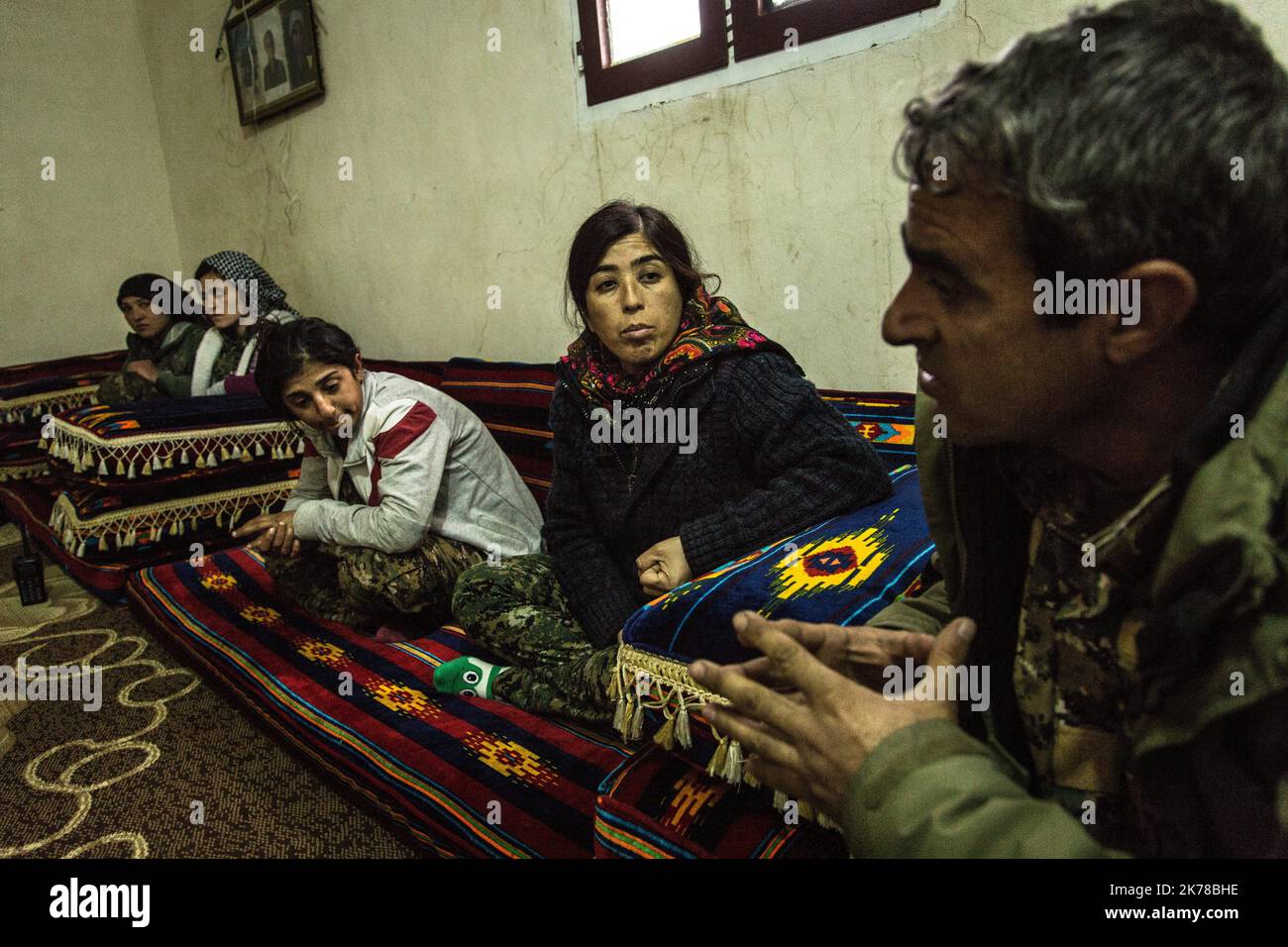 The SDF (Syrian Democratic Forces) with YPG (kurds) took back the ...