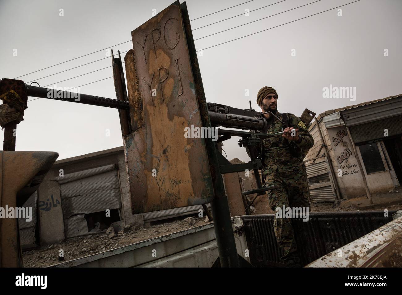 The SDF (Syrian Democratic Forces) with YPG (kurds) took back the ...