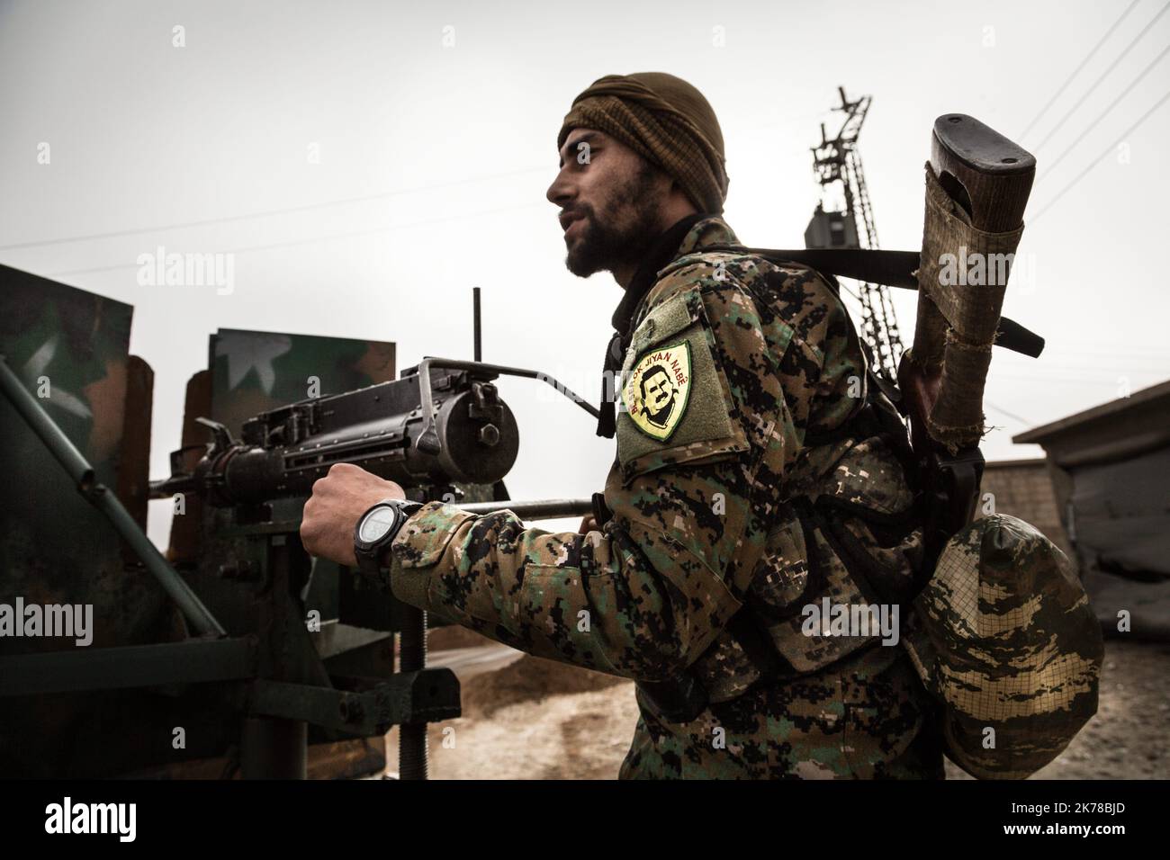 The SDF (Syrian Democratic Forces) with YPG (kurds) took back the ...