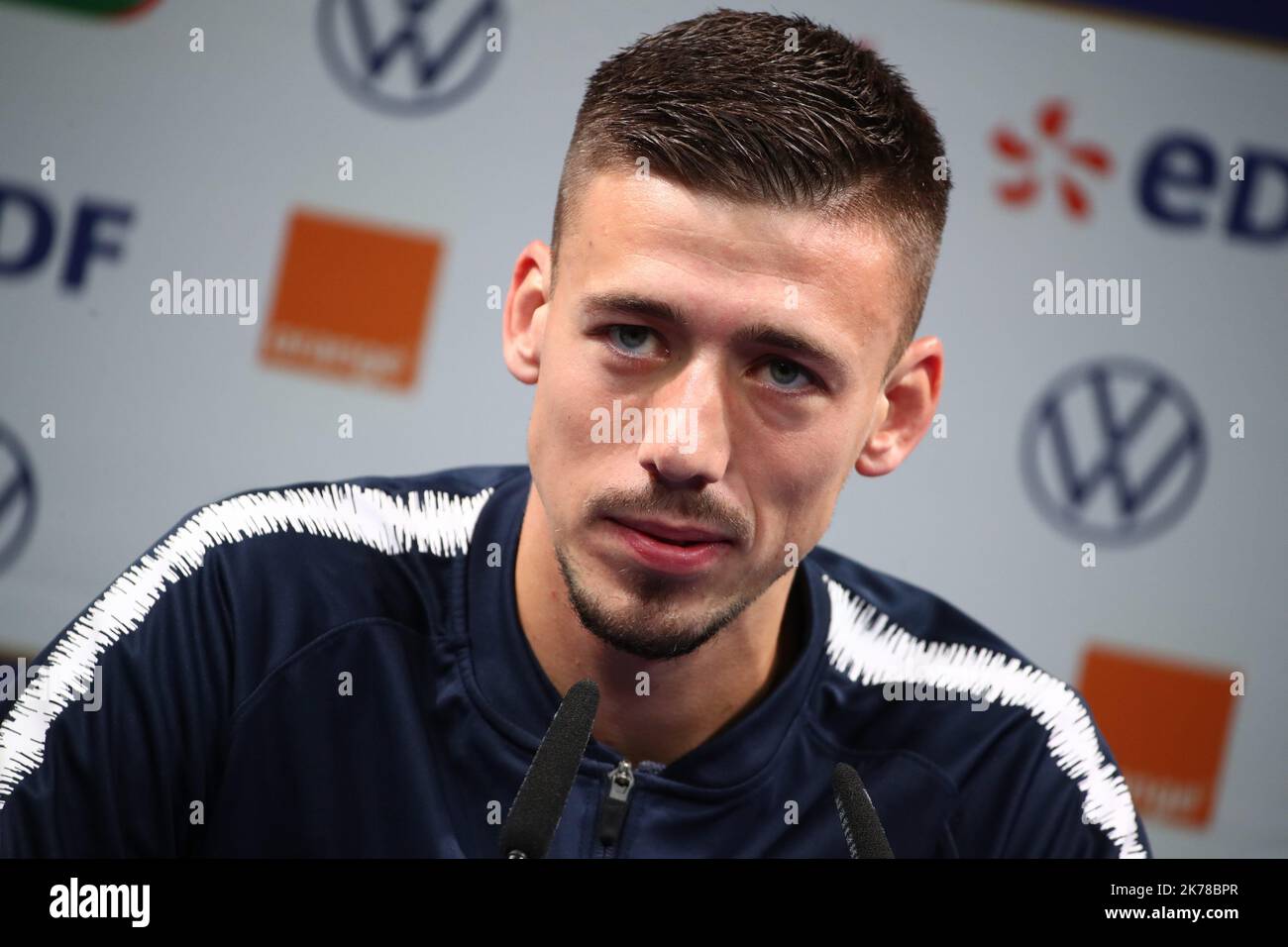 French National Football Teams's Clément Lenglet Stock Photo - Alamy