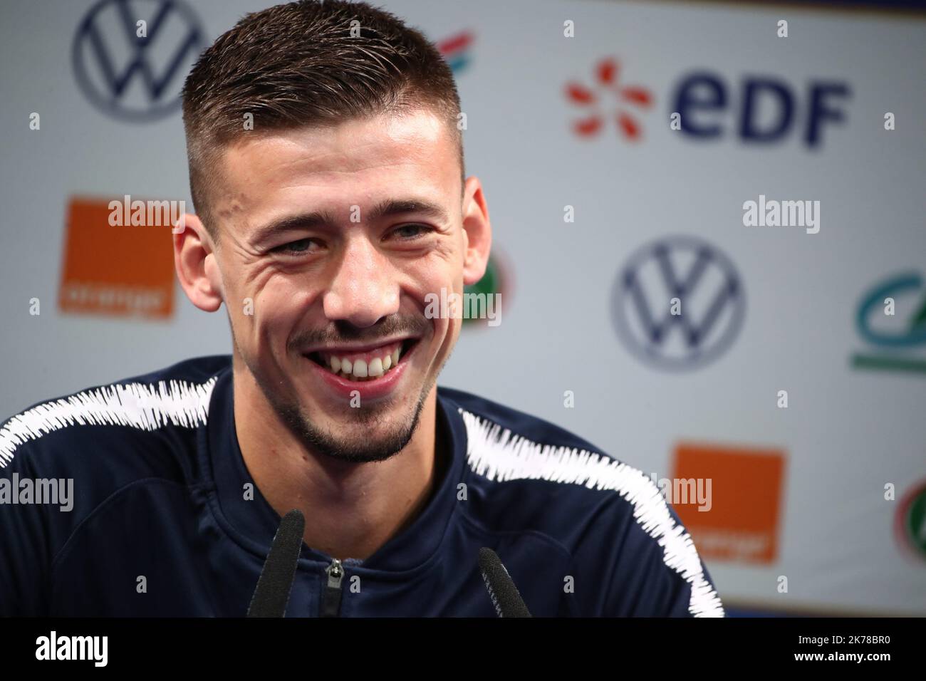 French National Football Teams's Clément Lenglet Stock Photo - Alamy