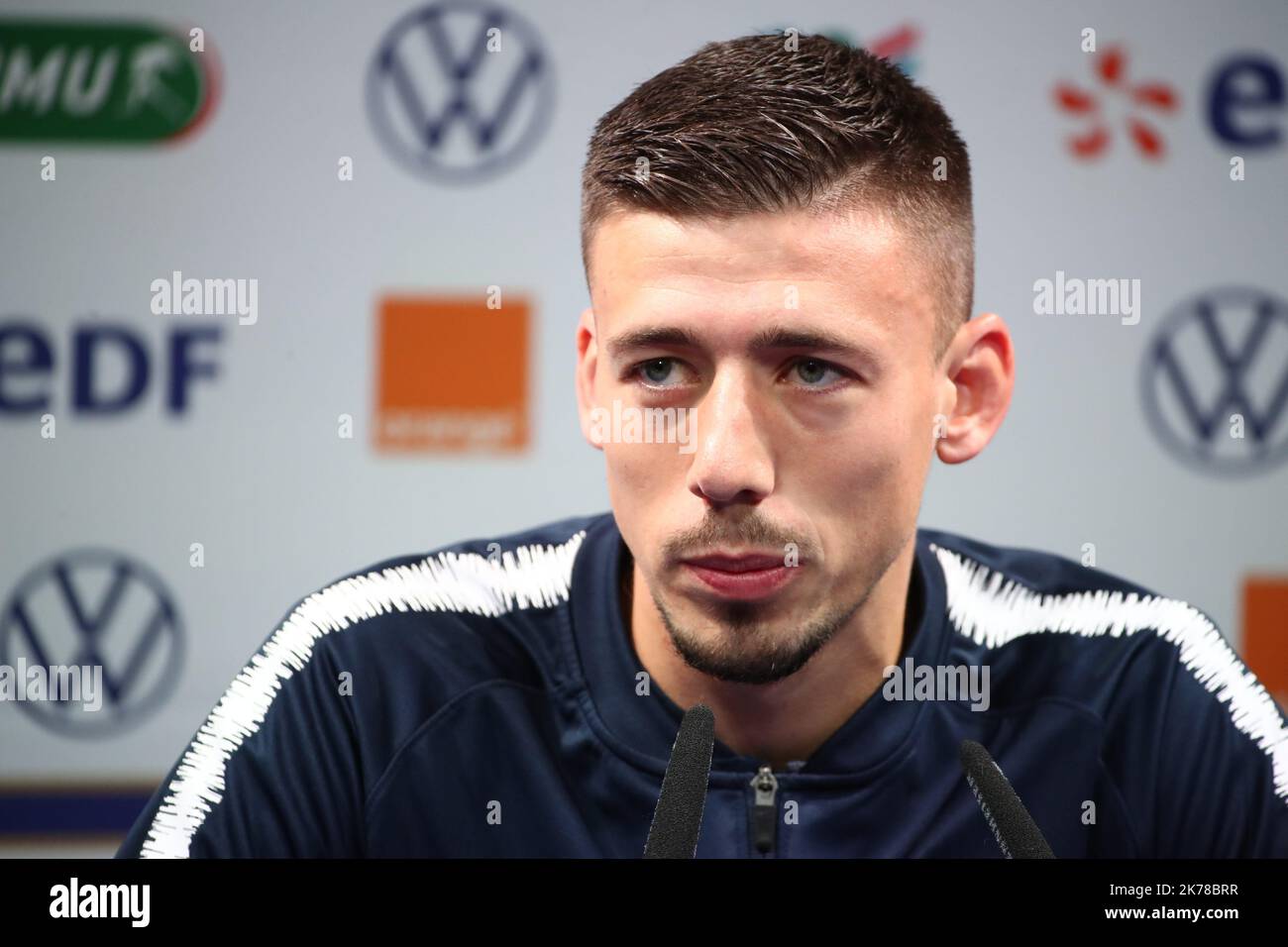 French National Football Teams's Clément Lenglet Stock Photo - Alamy