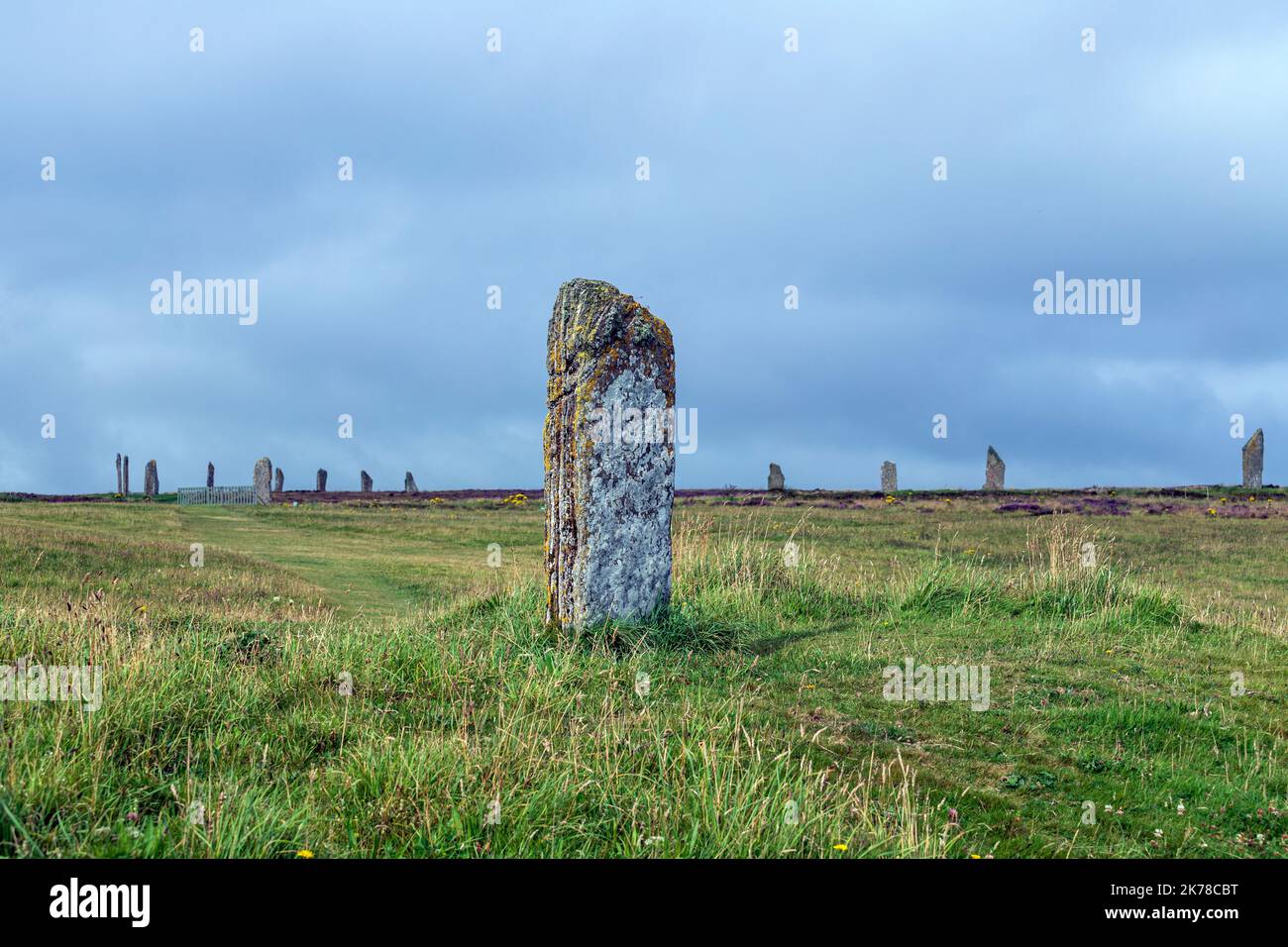 Comet Stone and Ring of Brodgar, Neolithic henge and stone circle ...