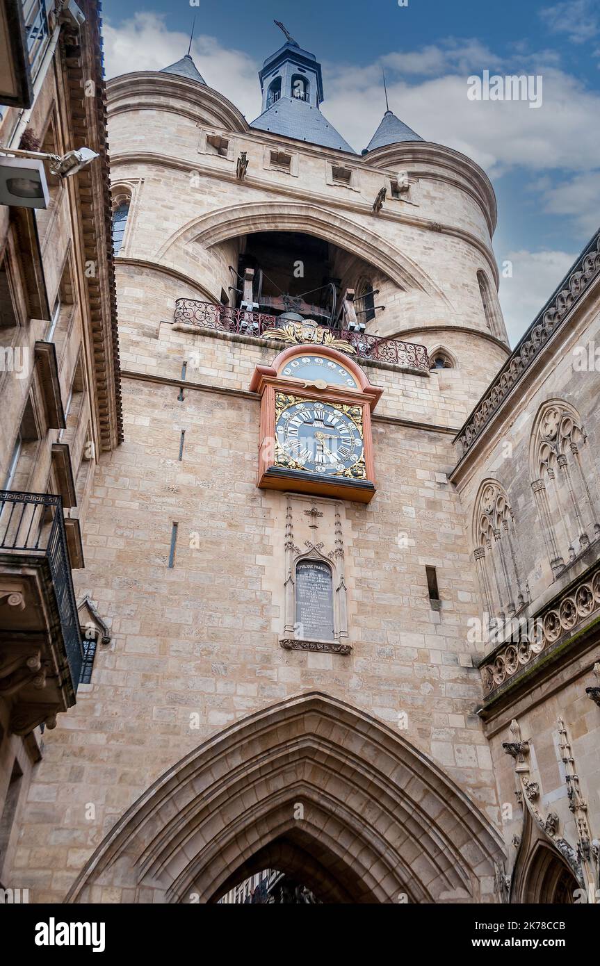 Bell tower france big town hi-res stock photography and images - Alamy