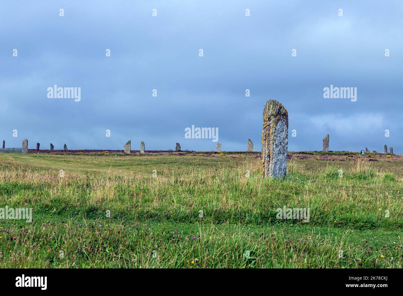Comet Stone and Ring of Brodgar, Neolithic henge and stone circle ...