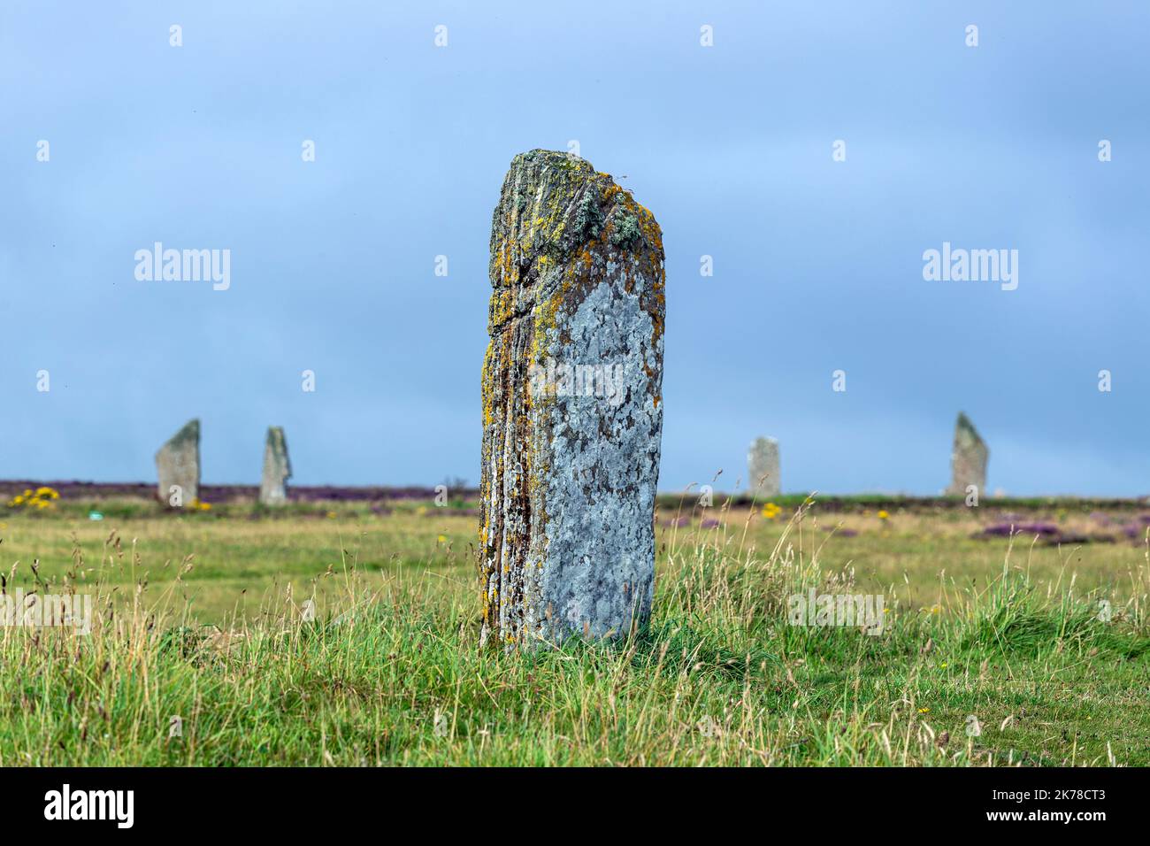 Comet Stone and Ring of Brodgar, Neolithic henge and stone circle ...