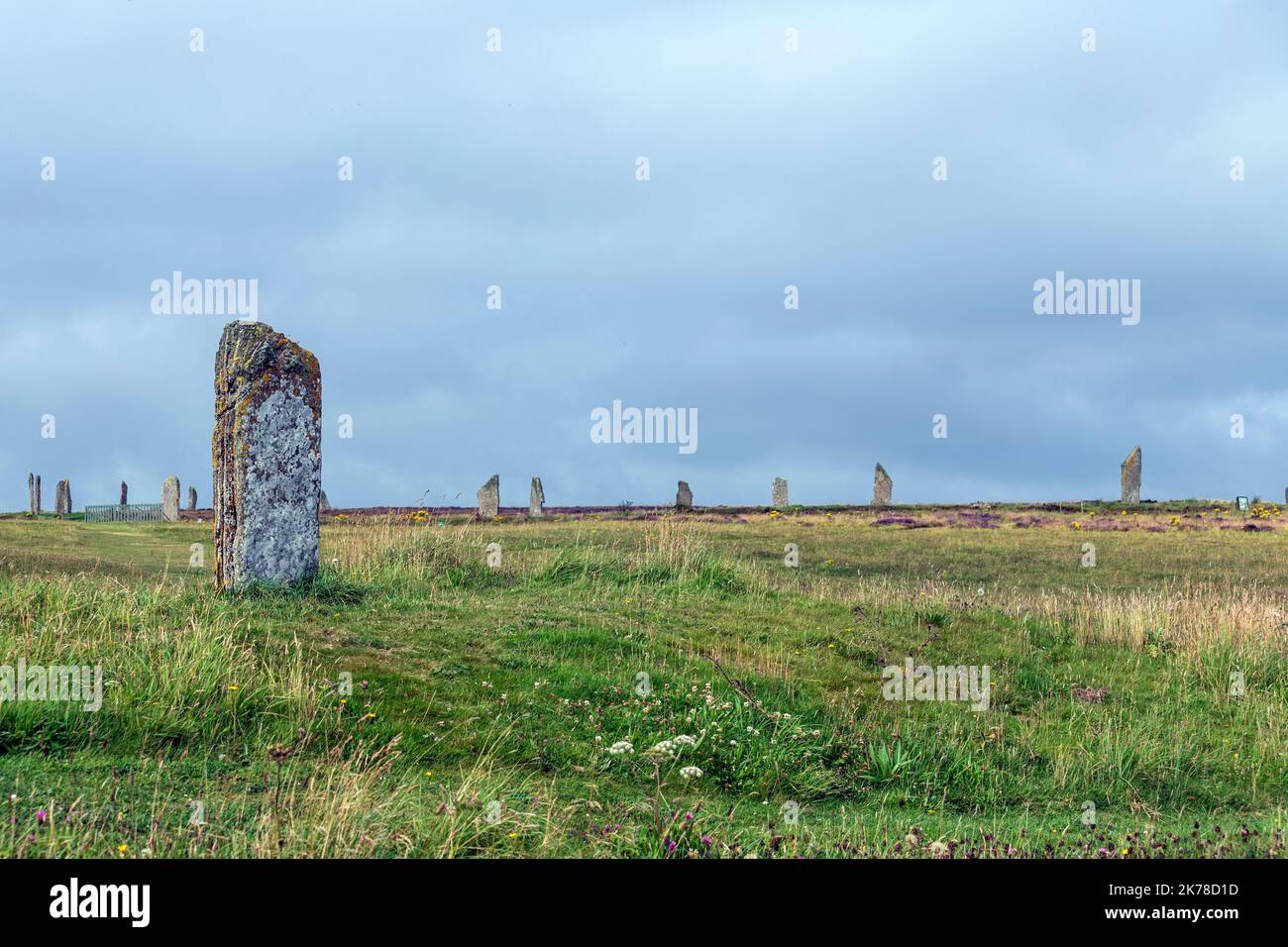 Comet Stone and Ring of Brodgar, Neolithic henge and stone circle ...