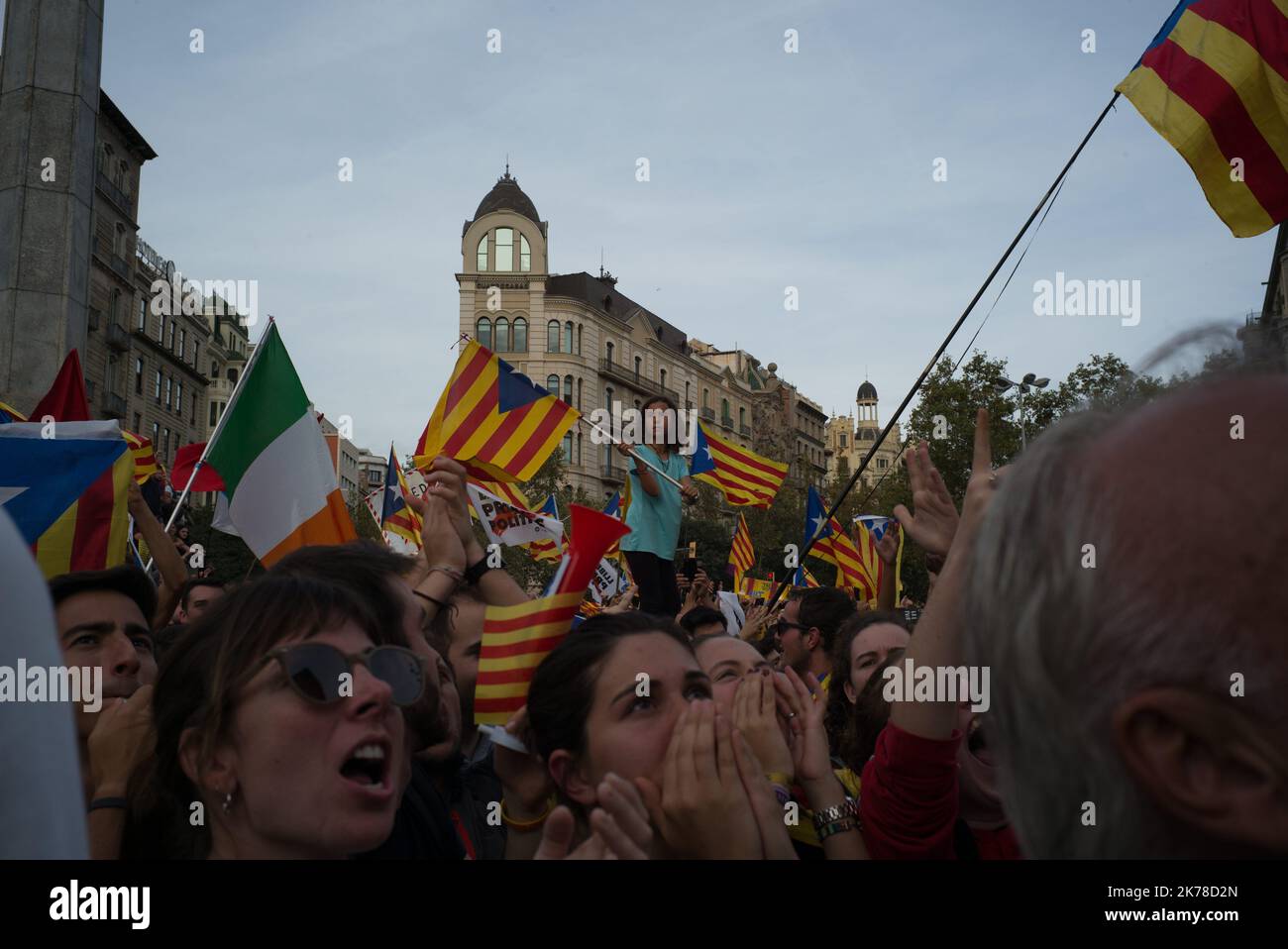 5th day of protests against prison sentences required for Catalan ...