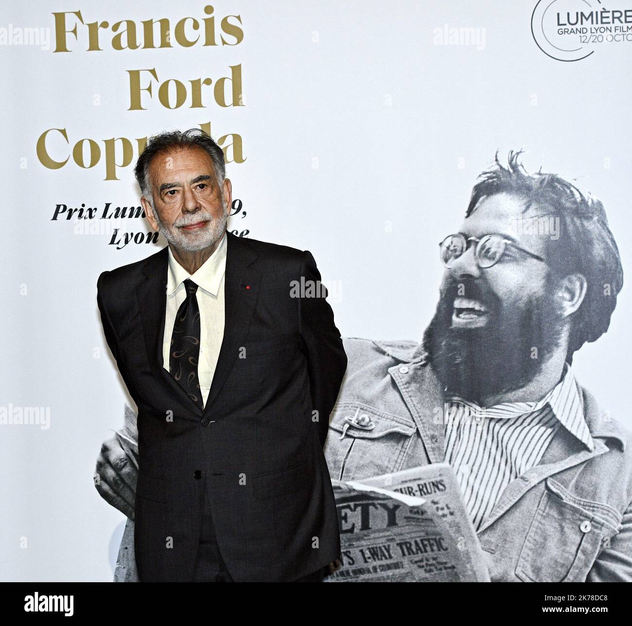 Francis Ford Coppola Francis Ford Coppola award ceremony. Prix Lumiere ...