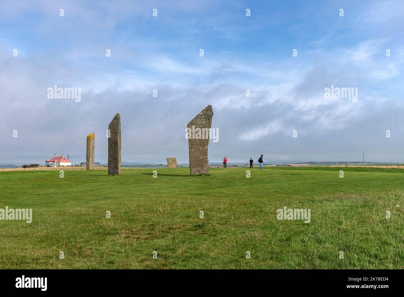 Stones of Stenness, Neolithic monument , Standing stones, mainland of ...